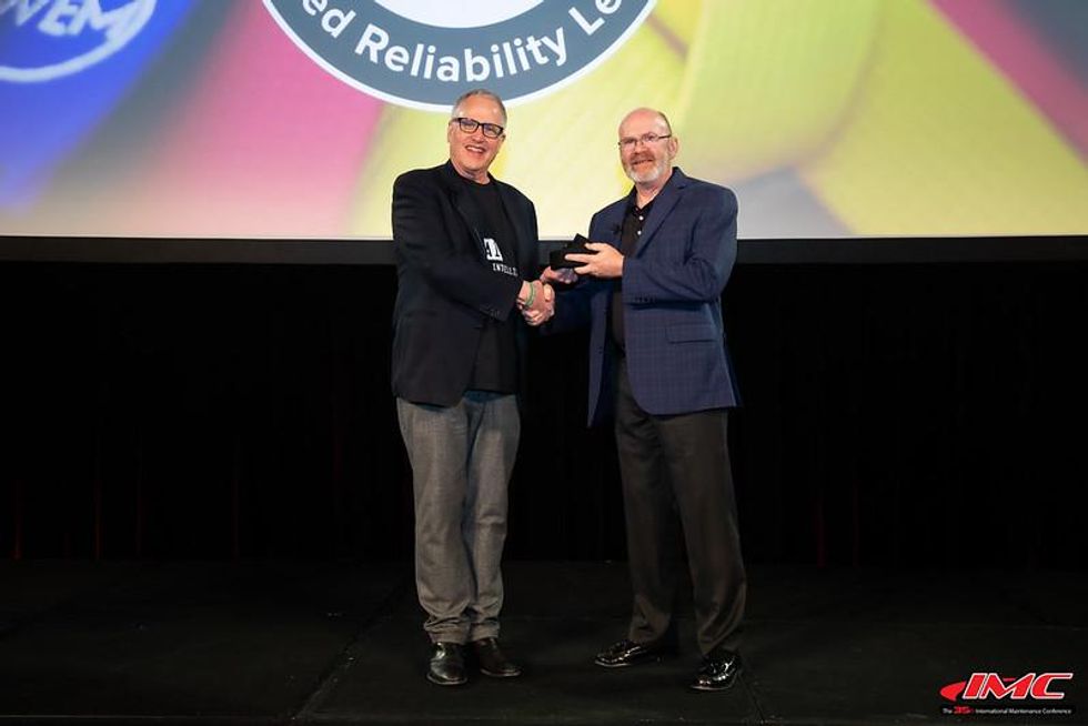 Reliabilityweb Certified Reliability Leader Black Belts at IMC-2021