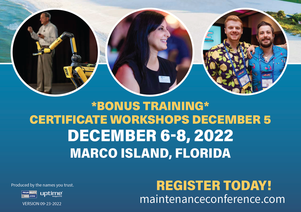 Reliabilityweb IMC-2022 Who's Who: The World's Best Run Companies