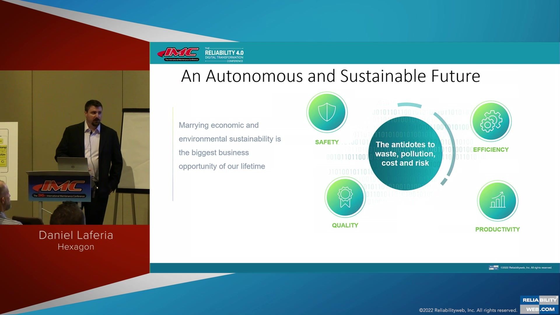 Reliabilityweb Reliability And Sustainability - Establishing The Vision ...