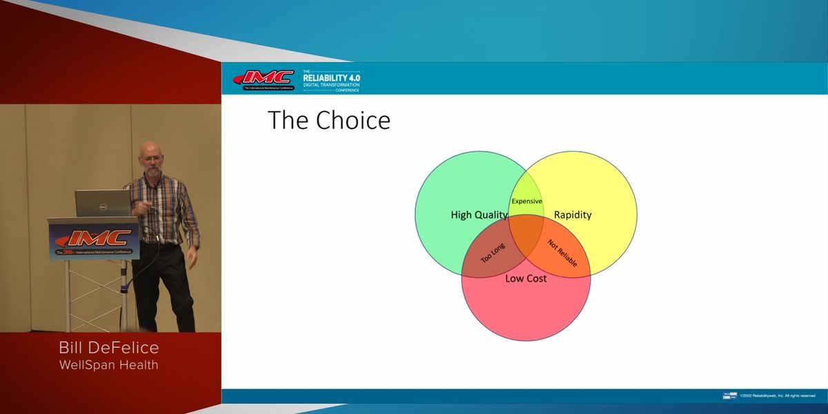 Reliabilityweb Reduce anxiety around where to start the reliability journey
