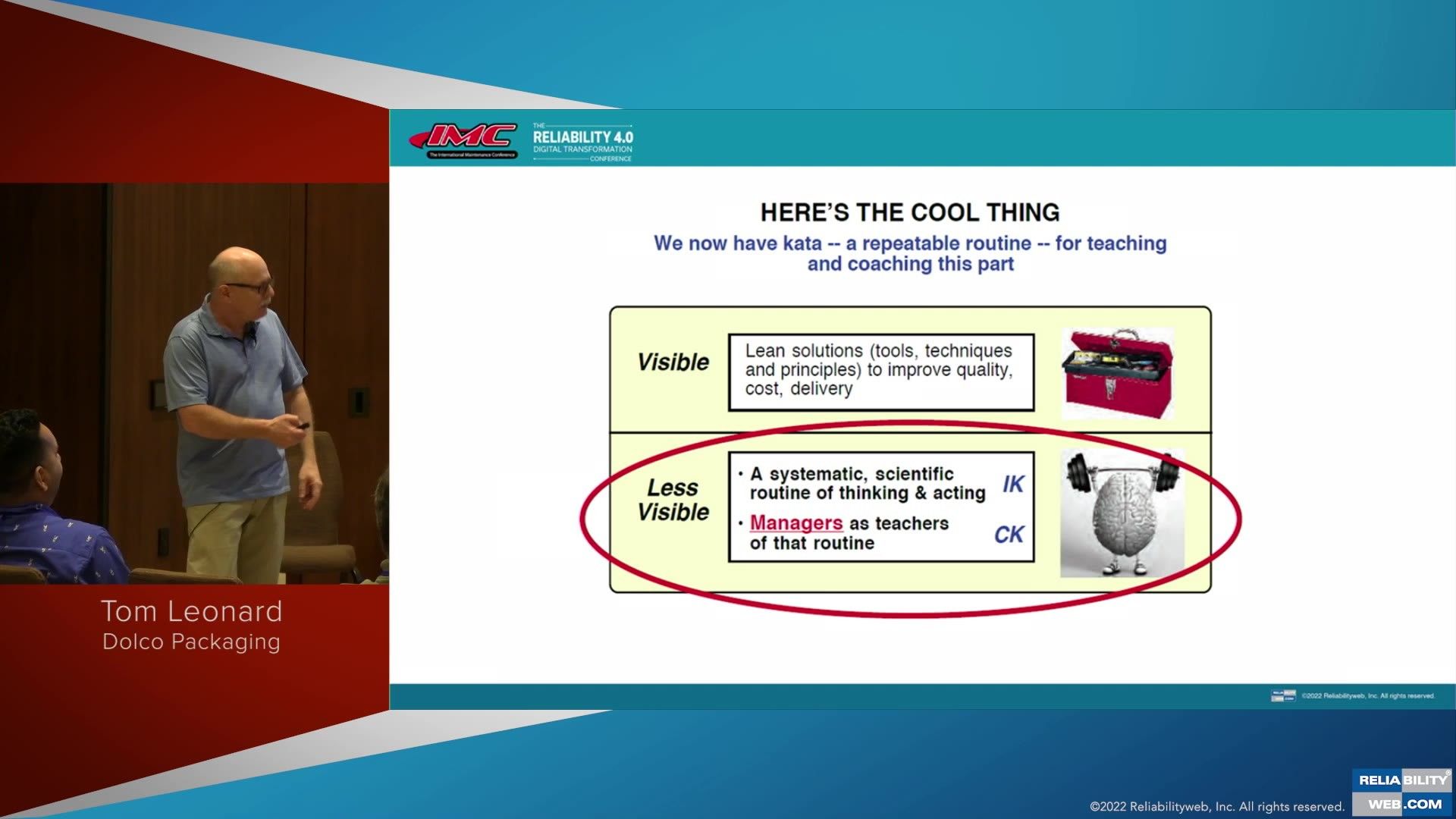 Reliabilityweb The method is simple and coachable