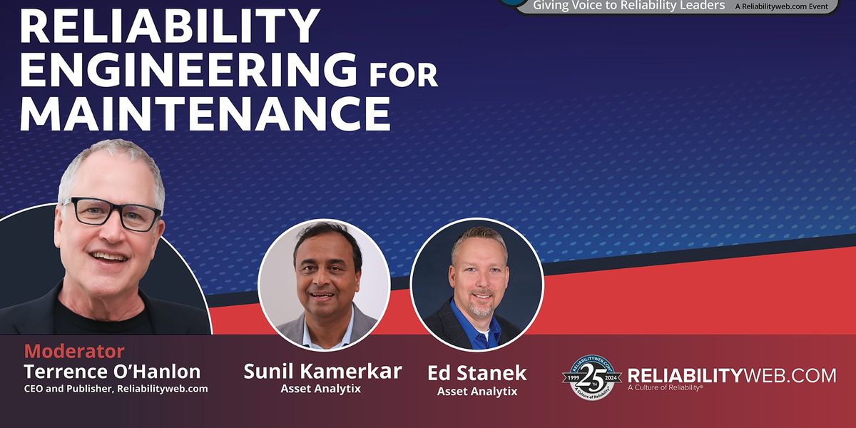 Reliabilityweb Ignite your passion for excellence in reliability.