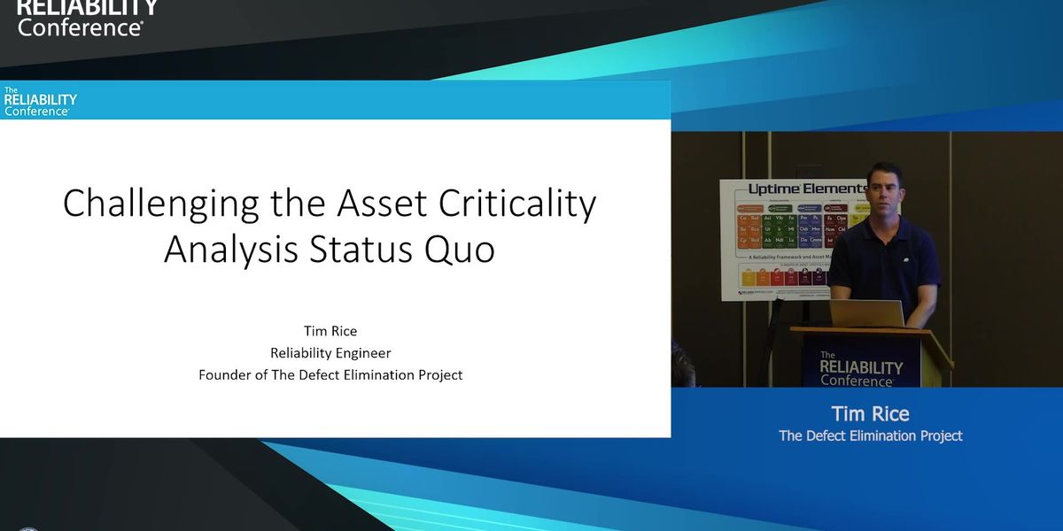 Reliabilityweb What is the standardized approach?