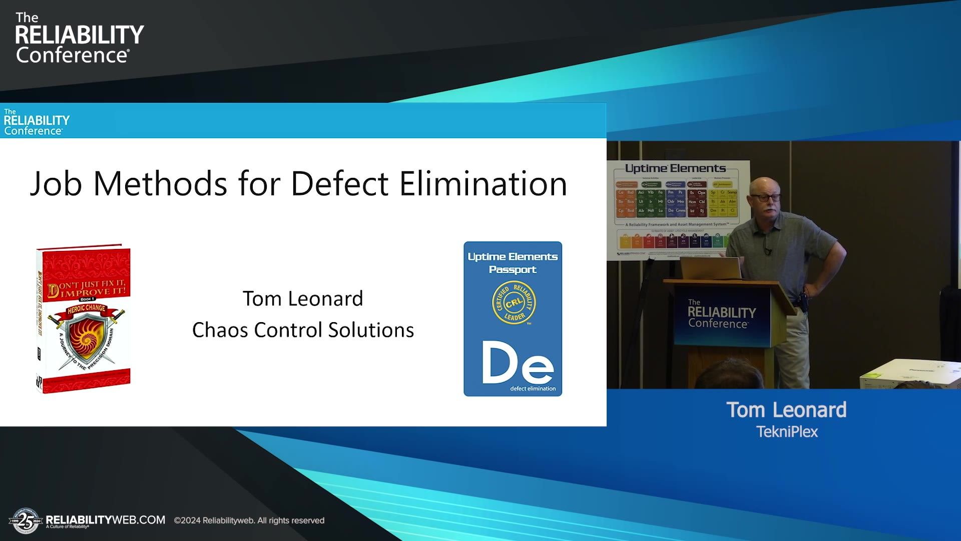 Reliabilityweb Defect elimination starts here Don’t just fix it—improve it.