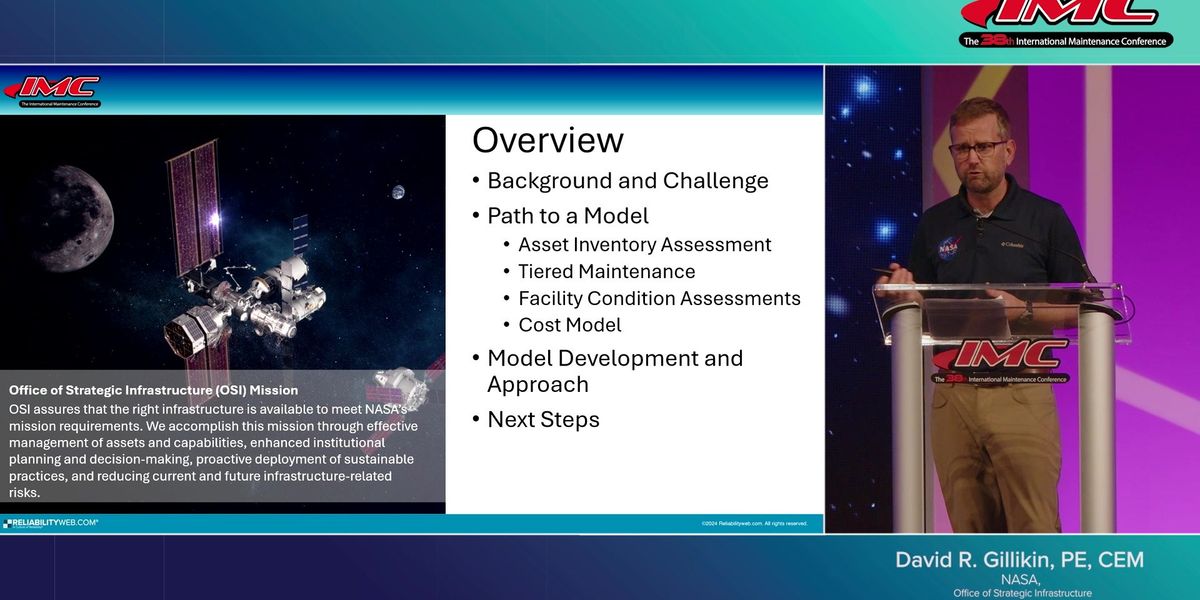 Reliabilityweb NASA's data-driven maintenance: A $259M shortfall.