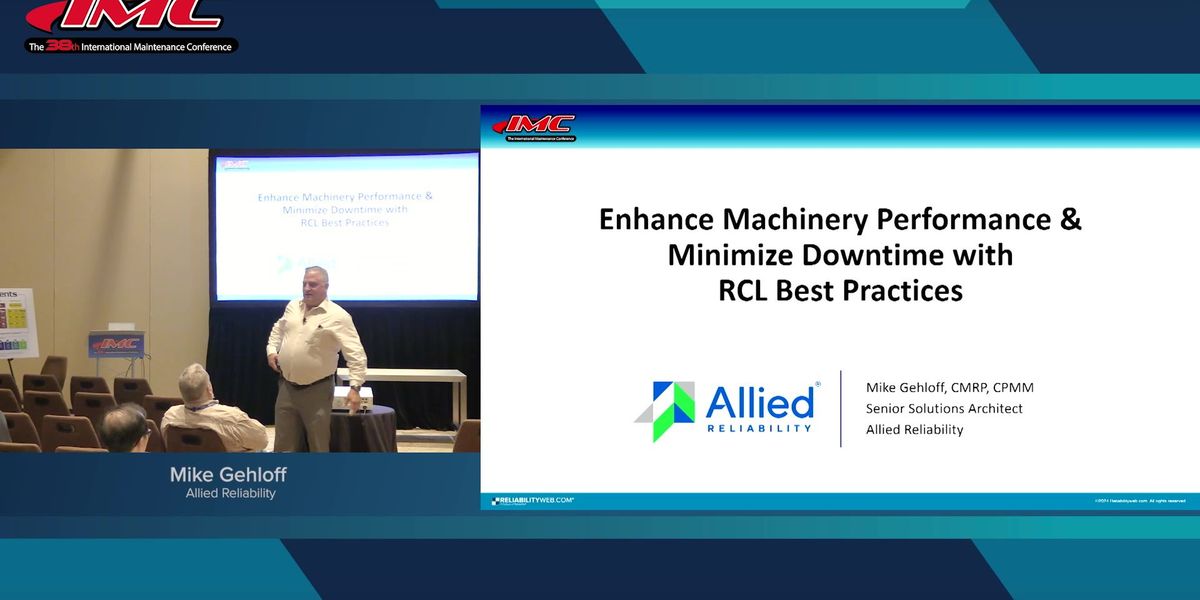 Reliabilityweb Preparing for a Reliability Centered Lubrication program.