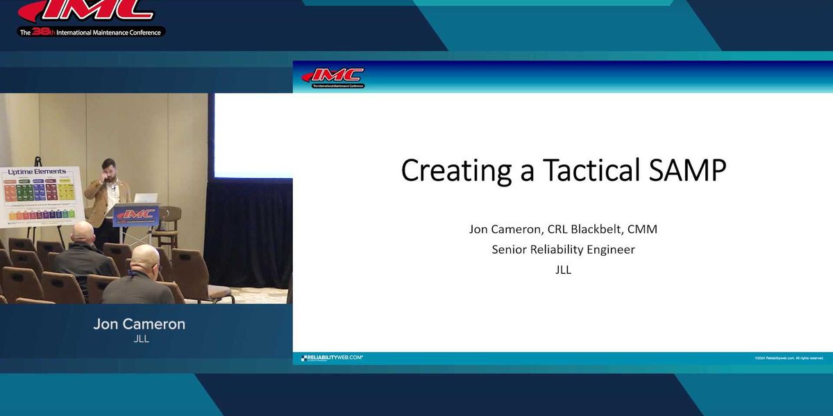 Reliabilityweb SAMP Creation: A tactical guide to asset management strategy