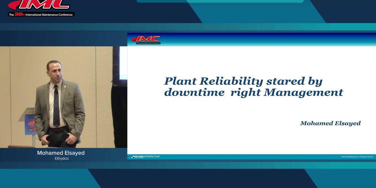 Reliabilityweb Turnaround Scoping: Maximizing reliability and uptime.