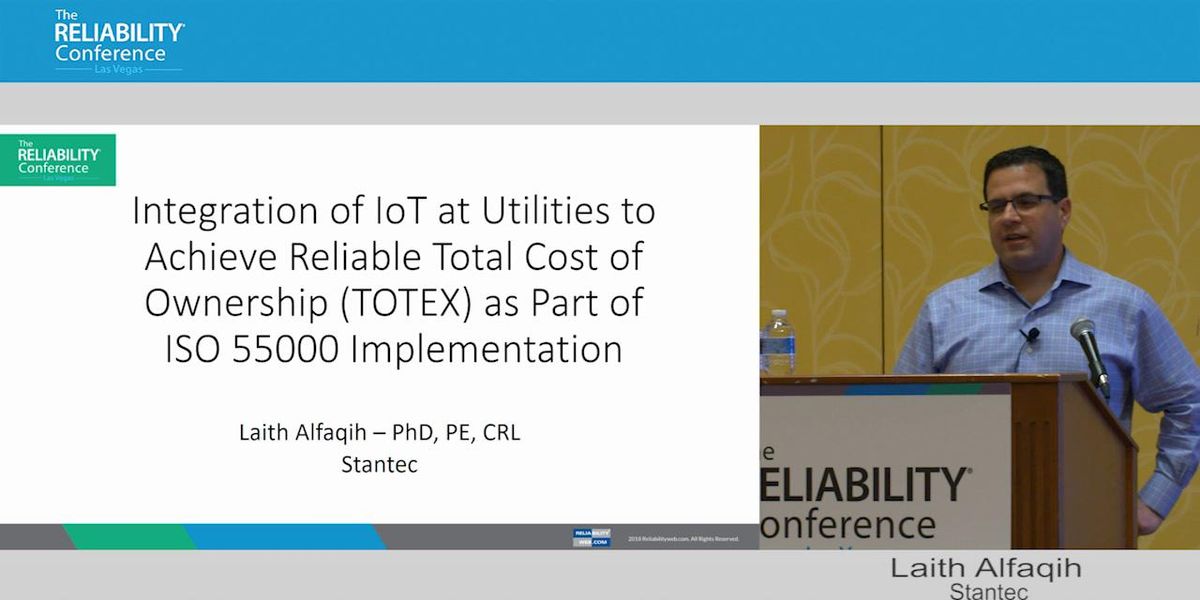 Reliabilityweb Integration of IoT at Utilities to Achieve Reliable ...