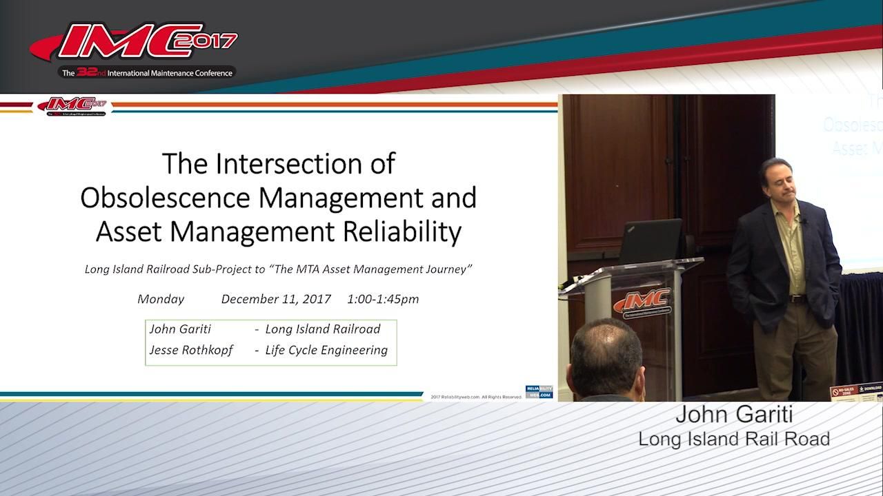 Reliabilityweb The Intersection of Obsolescence Management and Asset ...