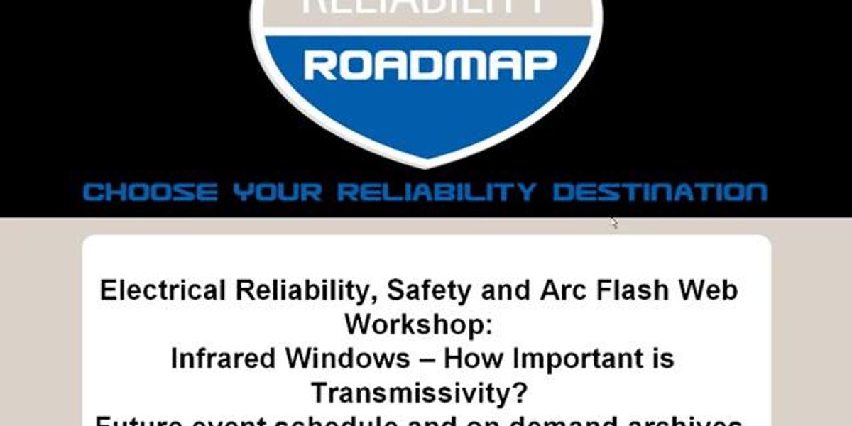 Reliabilityweb Infrared Windows - How Important is Transmissivity?