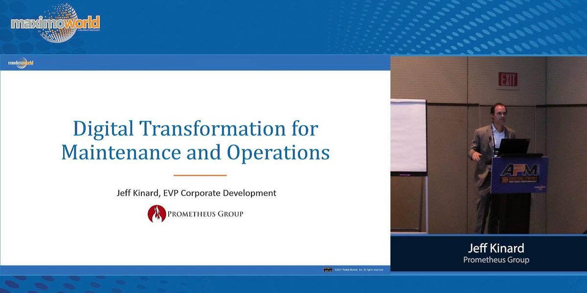 Reliabilityweb Digital Transformation for Maintenance and Operations