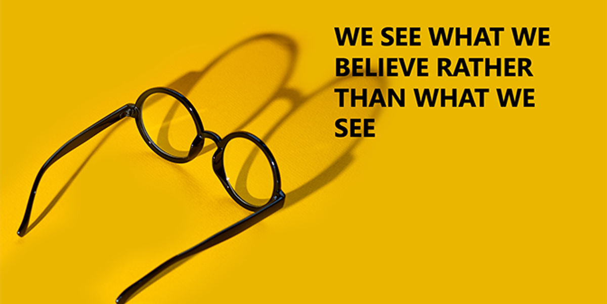 Reliabilityweb Reliability: We Only See What We Already Believe