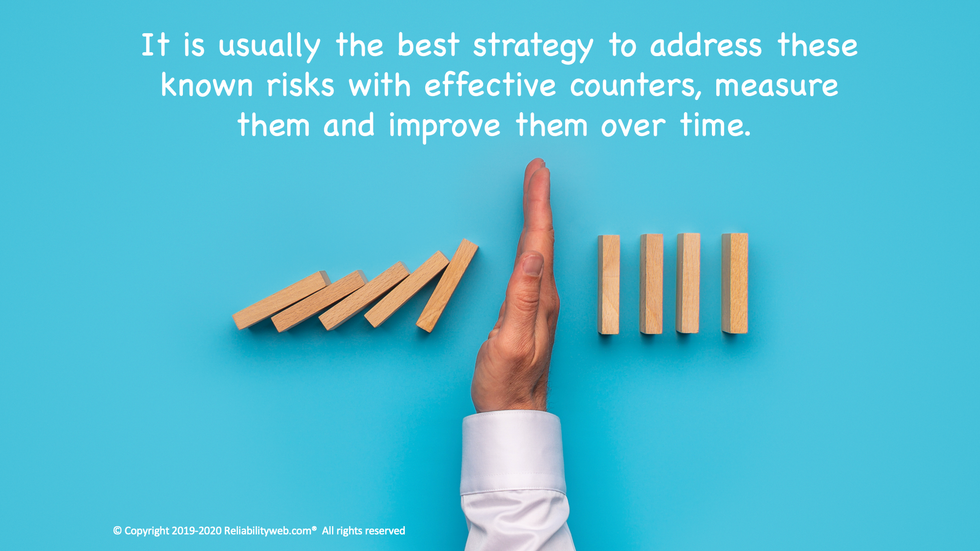 Reliabilityweb What is your Reliability Risk meter set at?