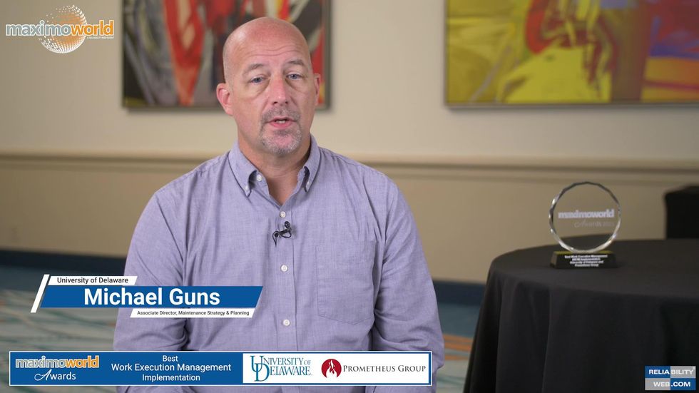 Reliabilityweb University of Delaware and Prometheus Group - Best Work Execution Management (WEM ...