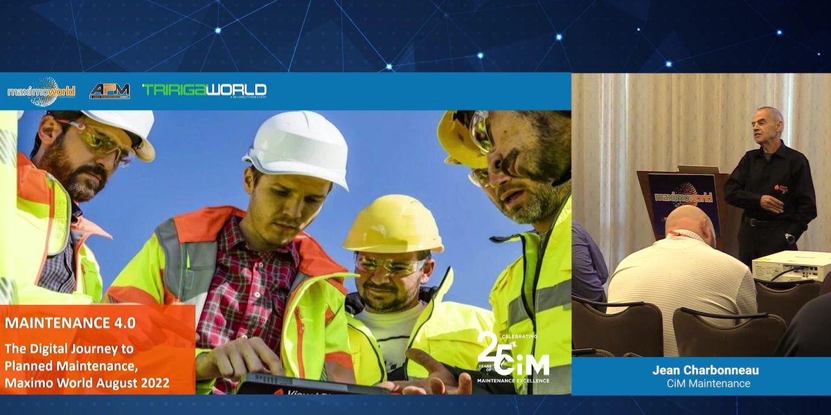 Reliabilityweb Maintenance 4.0, The Digital Journey to Planned Maintenance